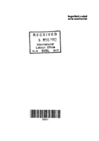 Safety and health in construction : an ILO code of practice ...